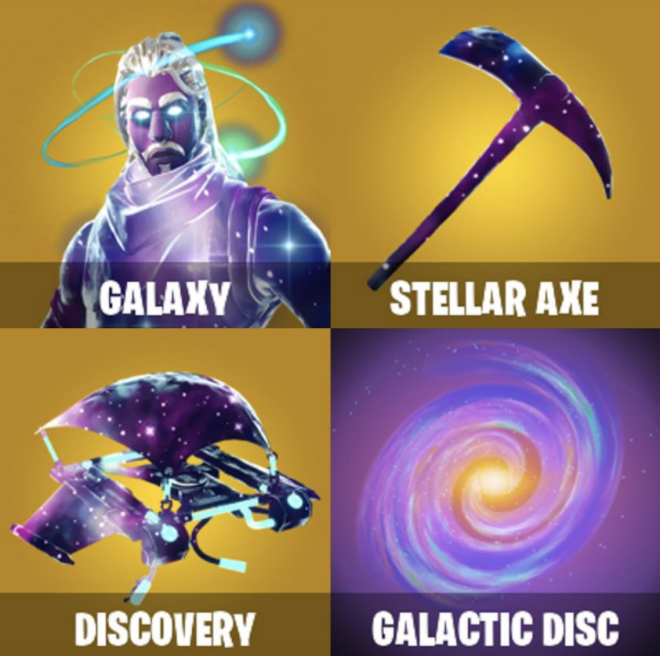 [PC/PSN/XBOX] 1 skins | Galaxy | Galactic Disc | Stellar Axe ...