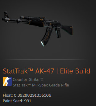StatTrak™ AK-47 | Elite Build - iGV