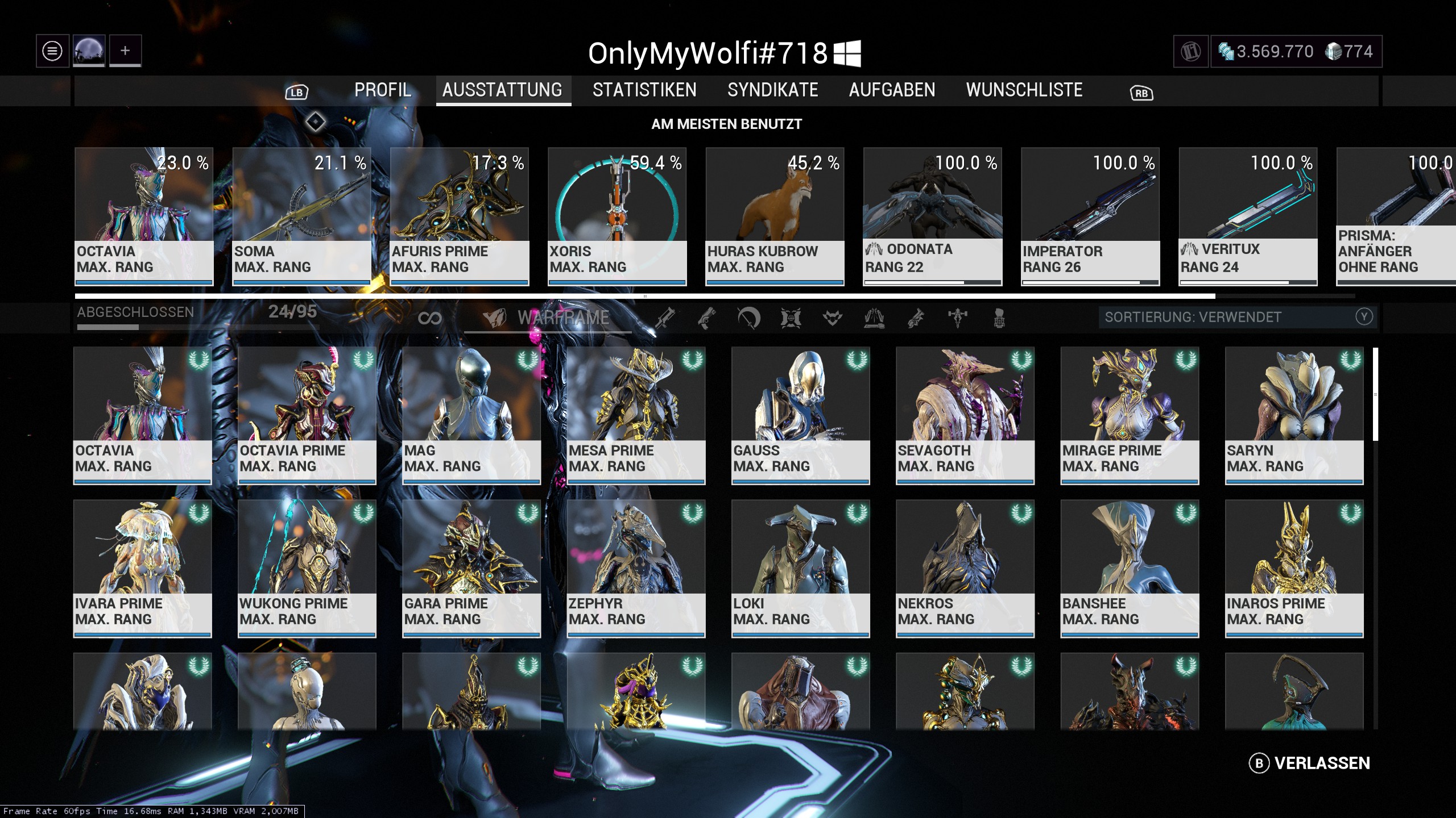 MR 15 | 3.5M Credits| 774 Platin - iGV