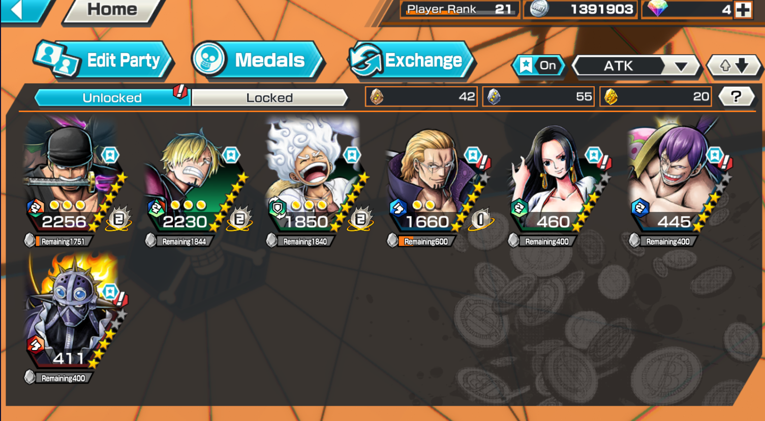 Full Set of Straw Hat Pirates/Luffy Gear 5 Ex Max+Zoro Ex max+Sanji ...