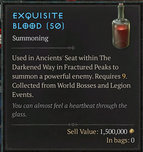 Exquisite Blood - iGV