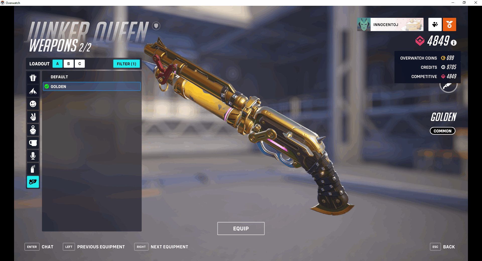 270 Skins + Free Choose 1 Golden Weapon + 9 Golden Weapons + ANA BASTET ...