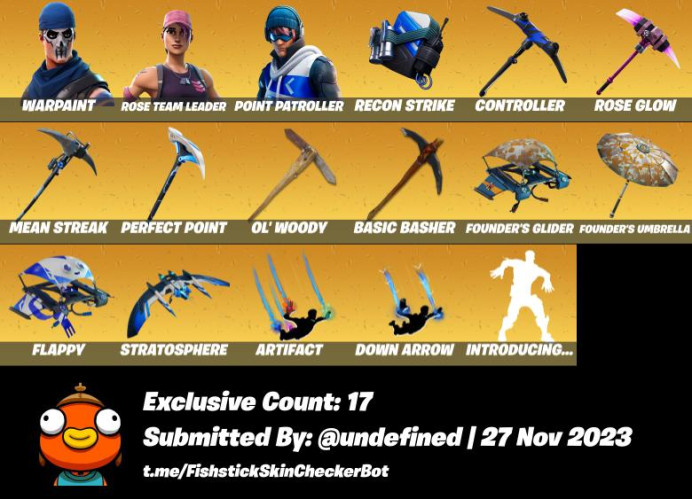 (Only PC) 140 Skins / Galaxy Scout / Midas / Charlotte / Ghoul Trooper ...