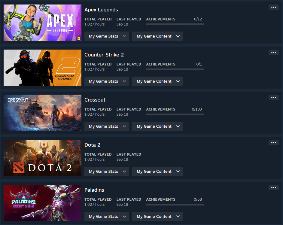 Clean Steam Account - CS2, Dota 2, Apex 1000+ Hours / Ready for Faceit / Original Email / Full ...