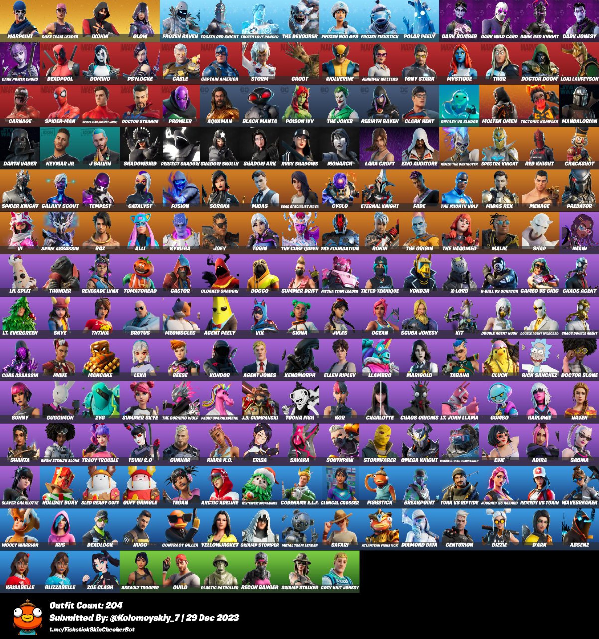 IKONIK + GLOW + BREAKPOINT + J BALVIN + OG STW + THE IMAGINED / PVP-LVL ...