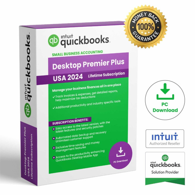 QuickBooks Desktop Premier Plus 2024 – lifetime activation - iGV