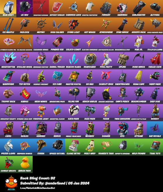 Full access 74 skins . STW . Midas . Drift . Gunnar . Demi . Fable ...