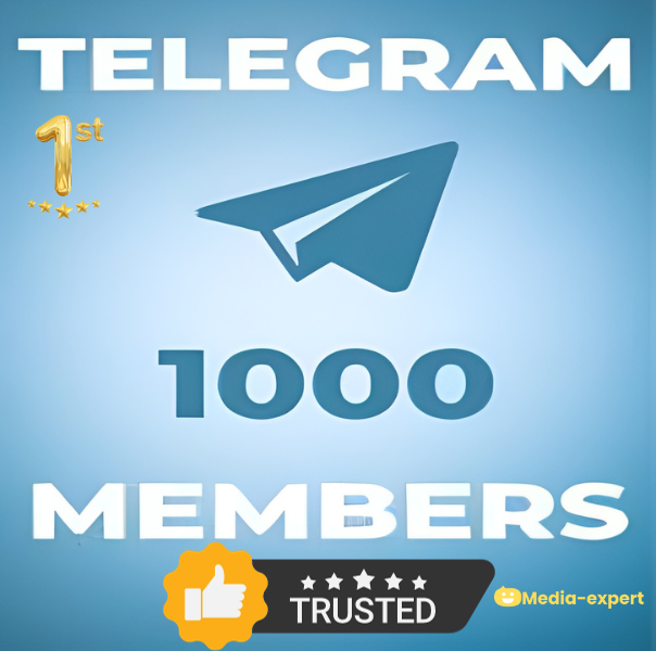 1K (1000) Telegram Members Followers - Fast Delivery - High Quality (I ...