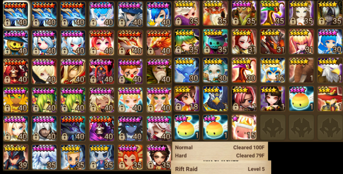 Europe - 3 icaru + Homuncl + 8nd awake + 15 NAT5 + 179F + Rift 5 lvl ...