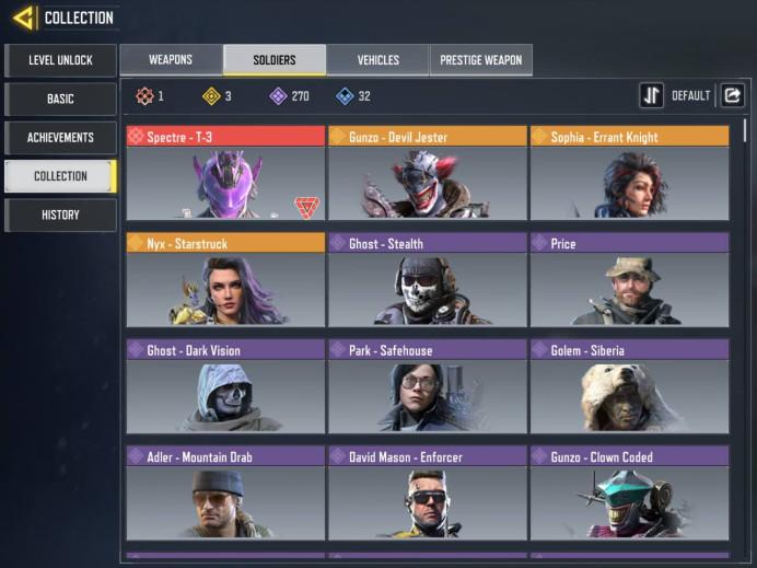 A1 (Lvl 300)(Mythic Gun:12)(Legend Gun:27)(Mythic Skin:1)(Legend Skin:3 ...