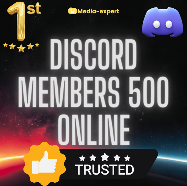 Discord 500 Members FAST DELIVERY-PREMIUM QUALITY members Discord 500 ...