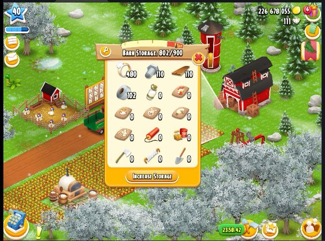 [Android/IOS] HAY DAY FARM COIN Level 40 COIN 220M - iGV