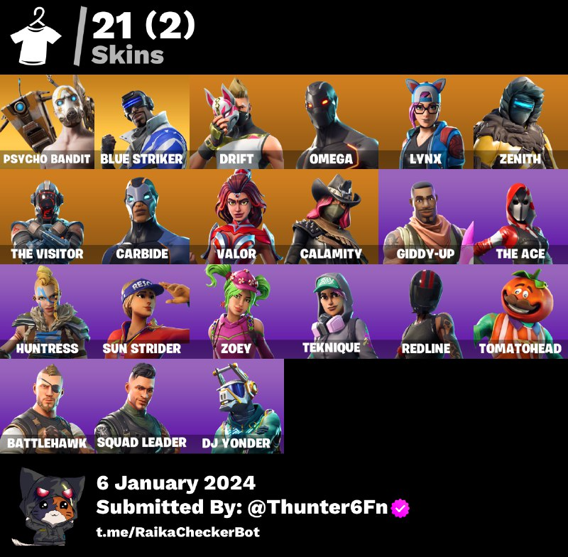 21 skins | Psycho Bandit / Drift / Omega / Lynx - iGV