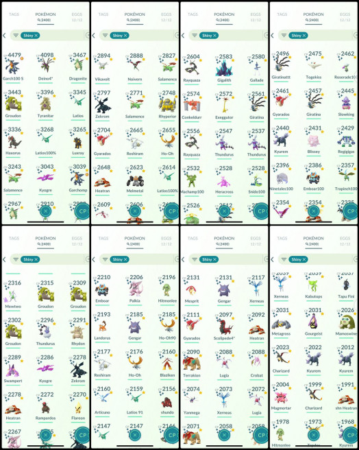 Pokemon Go Account 2016 Level 50 Rare With Apex Lugia & Ho`Oh /Mewtwo ...