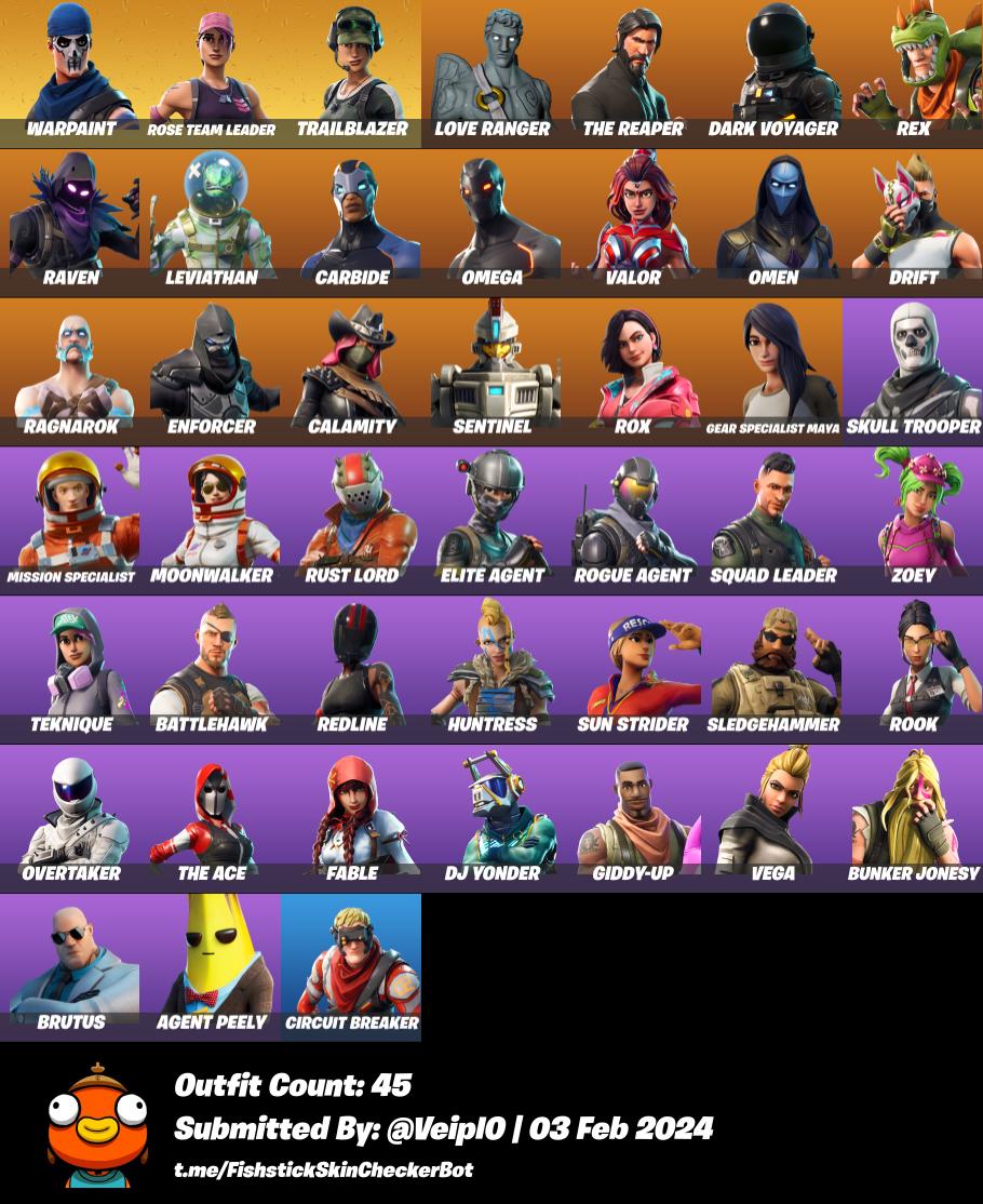 NFA/THE REAPER/TAKE THE L/RARE ACC/STW/TRAILBLAZER/TRYHARD ACC/SKULL ...