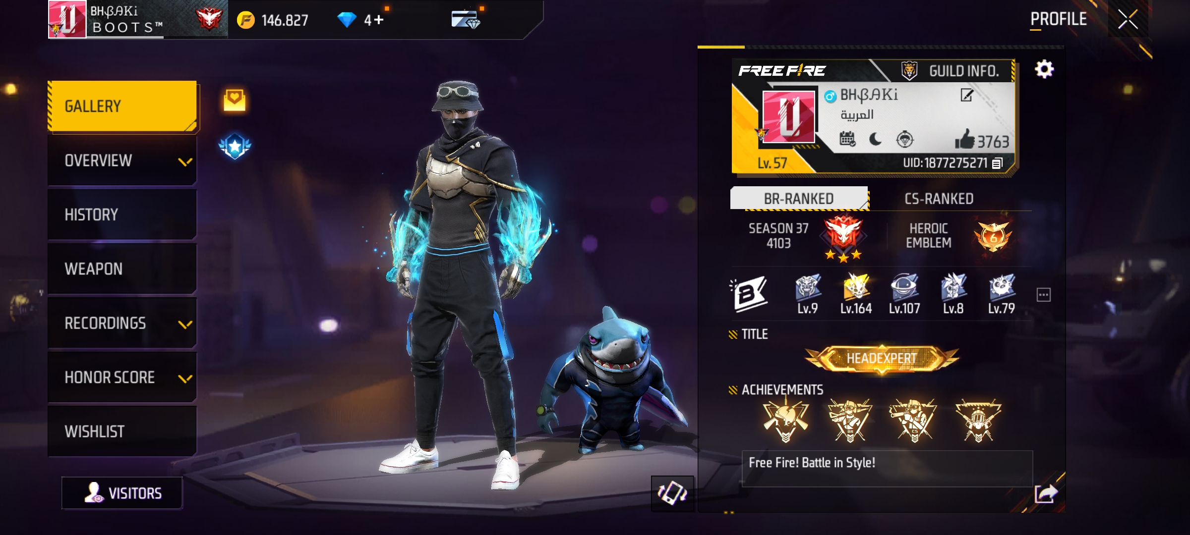 Free fire account - iGV