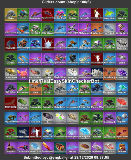 Full access. 146 skins . Renegade raider . OG skull trooper . Black ...