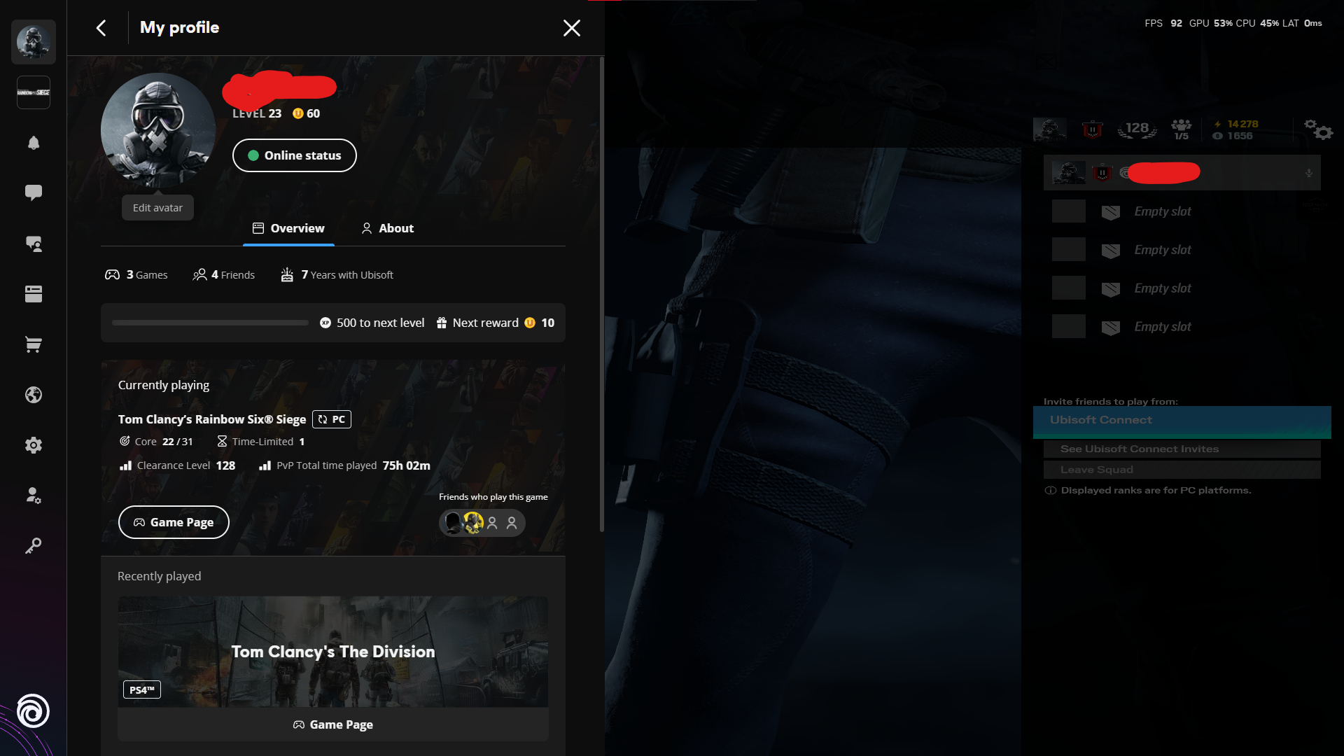 Tom Clancy's Rainbow Six Siege Account- Full Access- Some elite skins- Good account- 7years old ...