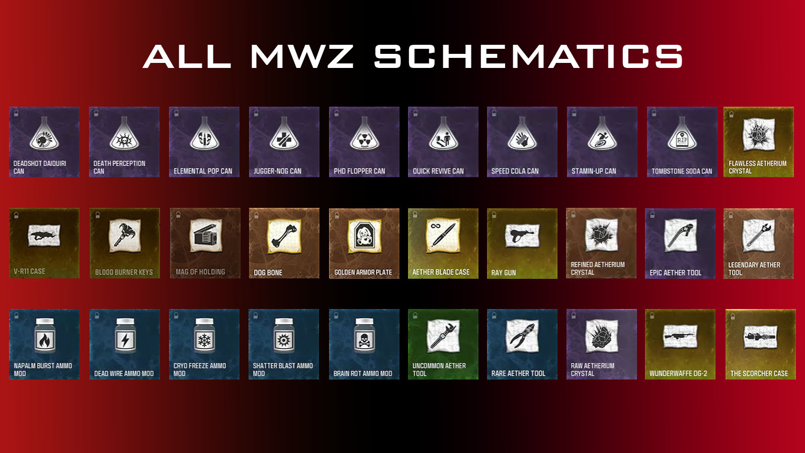 MW3 ZOMBIE - SCHEMATICS PACK - iGV