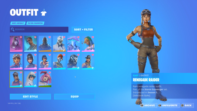 310 skins + Renegade Raider + Travis Scott + Black Knight + FULL ACCESS ...