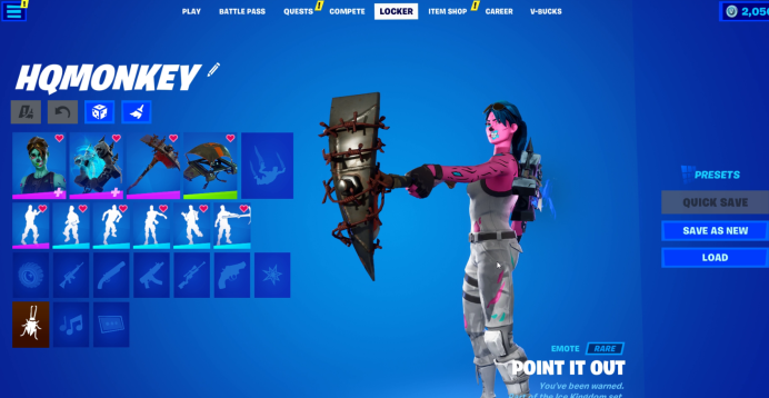 298 Skinned | OG Ghoul Trooper + OG Skull Trooper + Galaxy + Minty ...