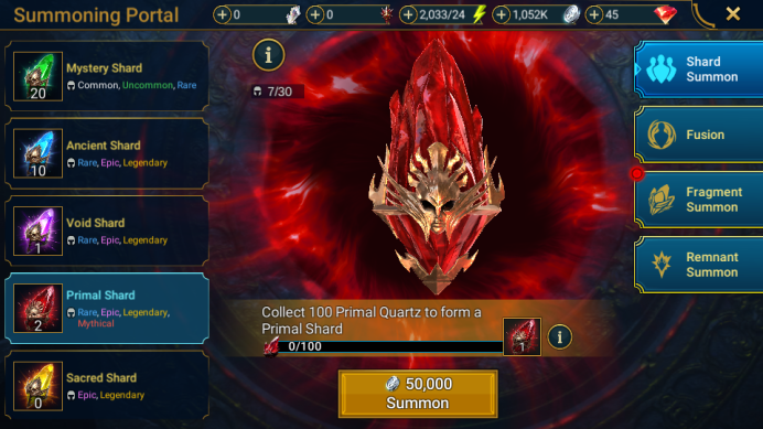 RD108-2 Primal+1 Void Shards-3 Legendary-Chronicler Adelyn-Ronda-Sun ...