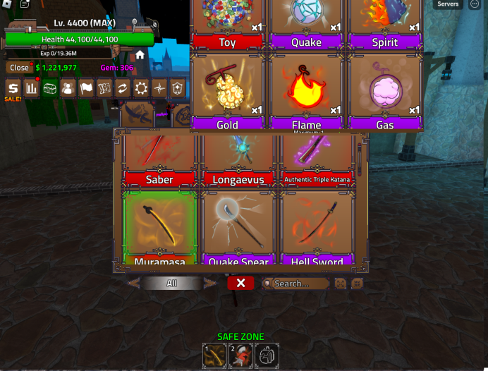 Muramasa Sword King Legacy
