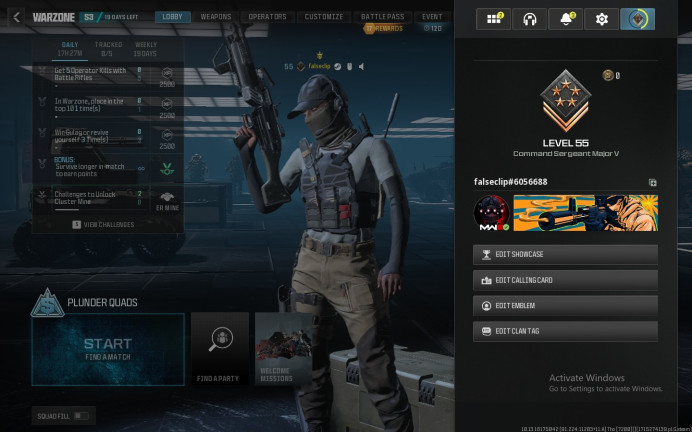 WARZONE 3.0 / LEVEL 55 / Call of Duty: WARZONE 2.0 / READY FOR RANKED ...