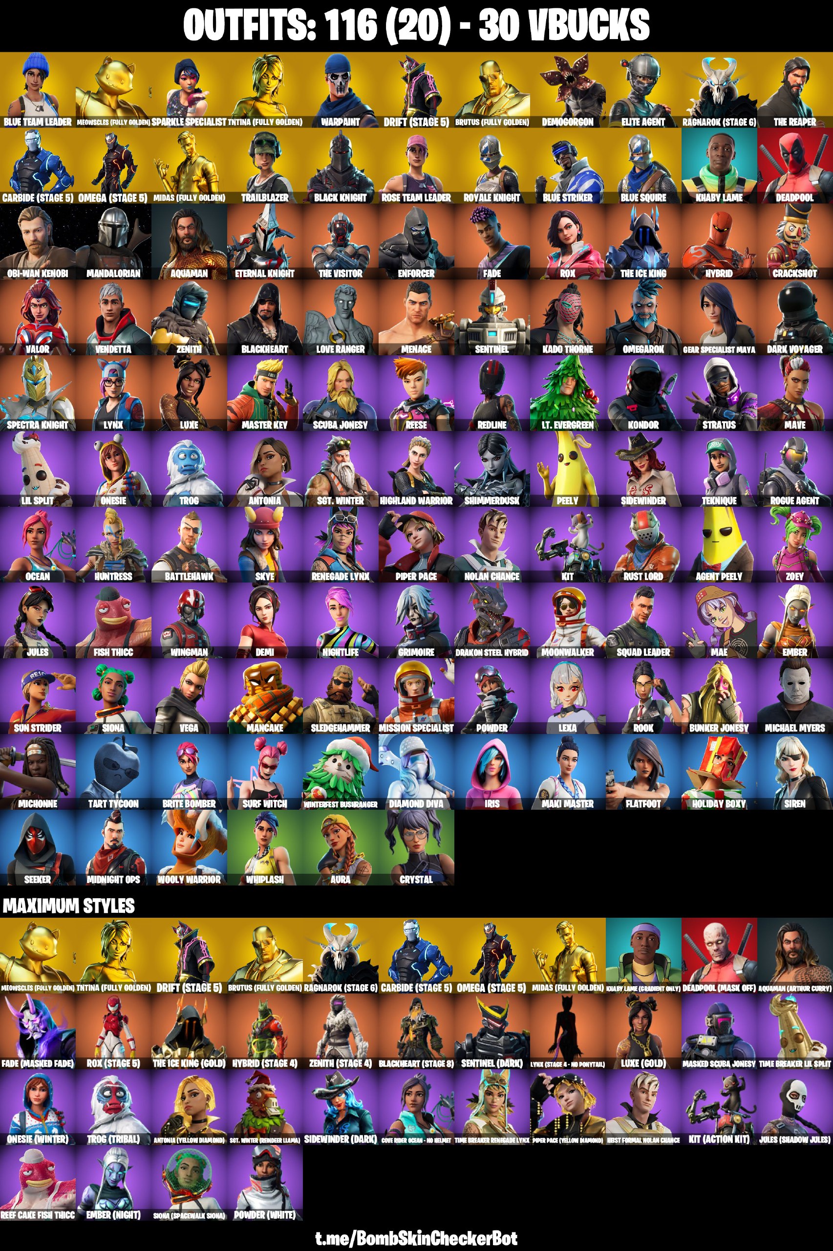 [PC/NINTENDO] 116 Skins | Black Knight , Leviathan Axe , AC/DC ...