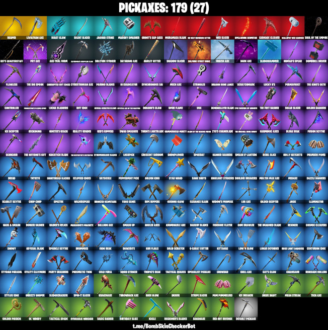 193 SKINS, JOHN WICK, BLUE TEAM LEADER, LEVIATHAN AXE, OLD PVE, DRIFT ...