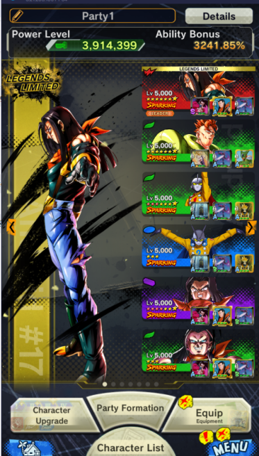 Android Only-Super 17 +8.500 Chrono Crytal-Beast Gohan-Goku Uis-Frieza ...
