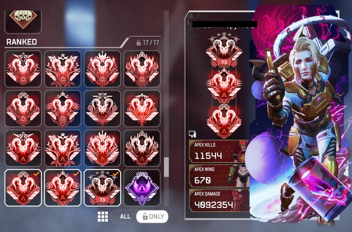 [PC] APEX PREDATOR S10 - S16 / 13 HEIRLOOMS / BP S8-S17 MAX / FULL ACCESS with OGE - iGV