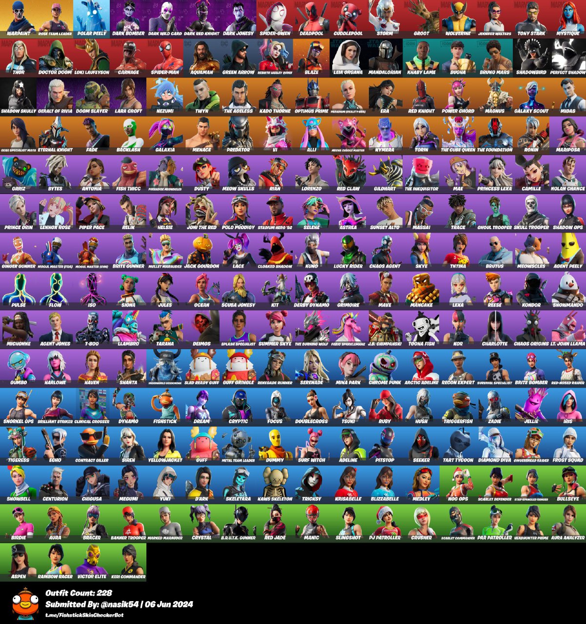227 skins / full access / PVE / PSN open / Ghoul Trooper / Skull ...
