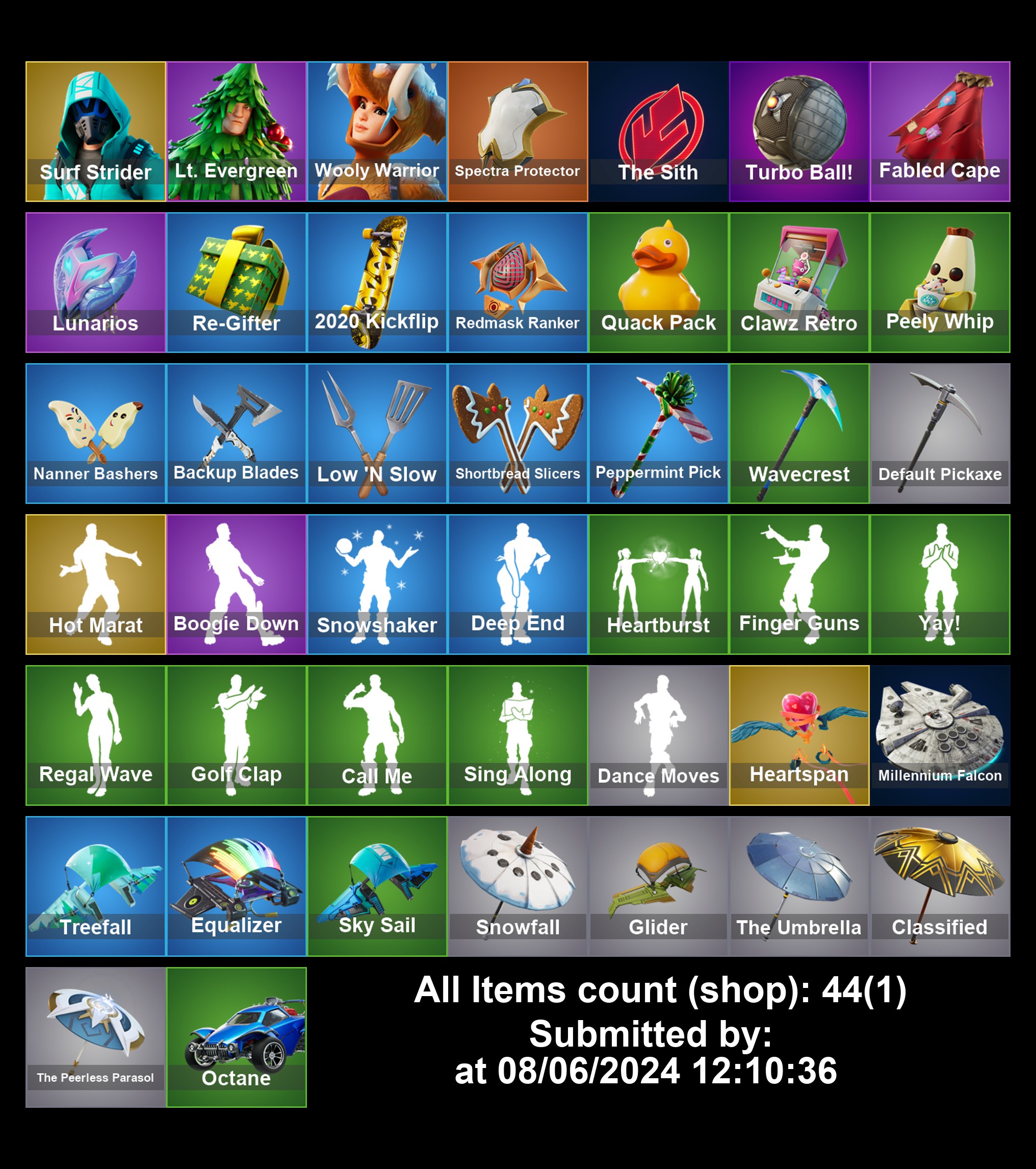 Ghoul Trooper Skull Trooper Black Knight Travis Scott Galaxy Ikonik ...