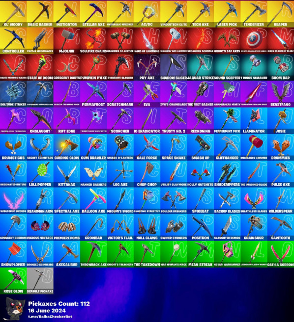 128 skins | Black Knight | Galaxy | The Reaper | Blue Team Leader ...