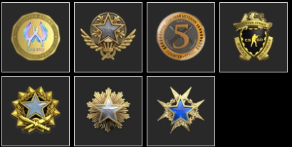 CS2 Prime 1209 hourse+7 medals(2015 Service Medal)+14 Game - iGV