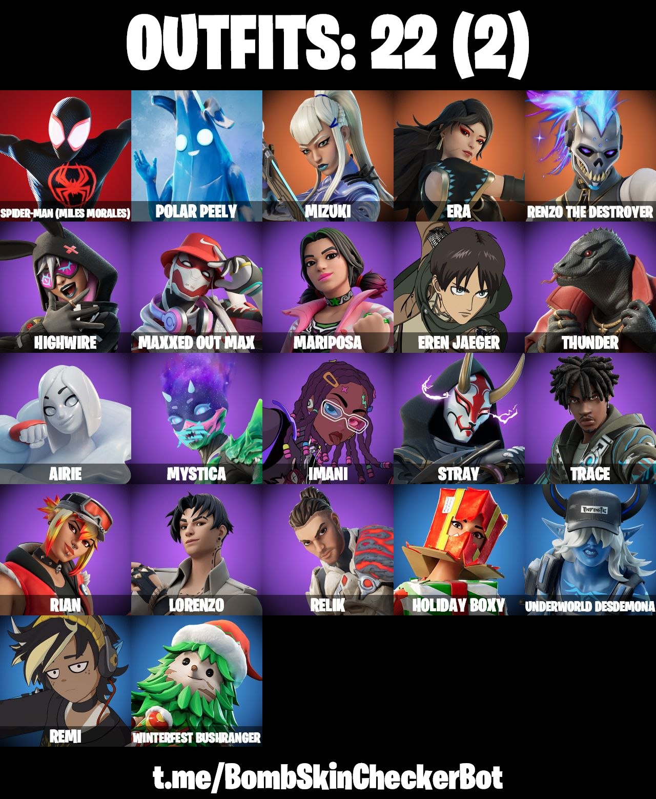 PC, PSN, Xbox, Nintendo/22 Skin/Spider Man (Miles Morales)/Mizuki/Polar ...