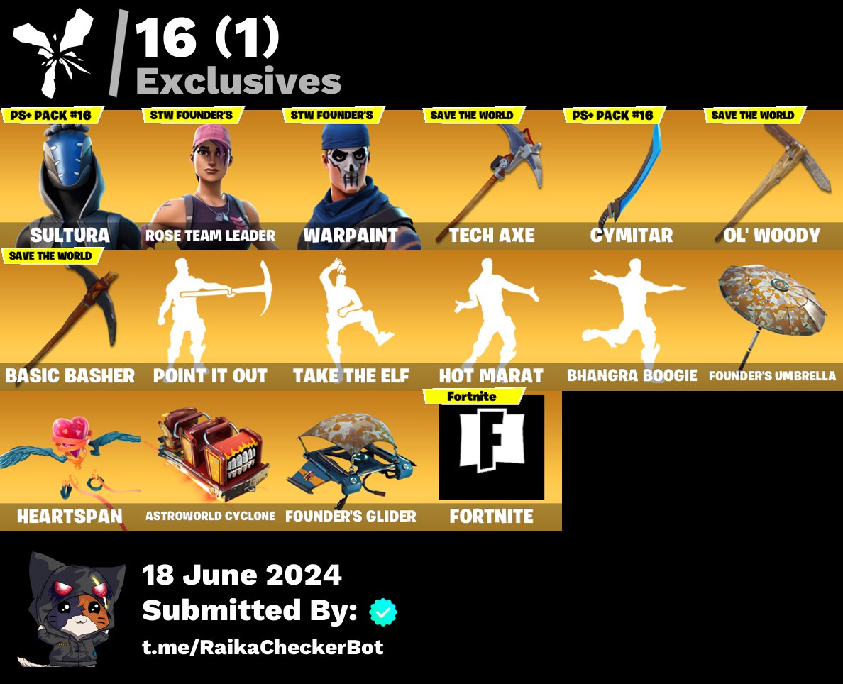 [PC/PSN/XBOX] 87 skins | OG STW | Sultura | Luxe | Gear Specialist Maya ...