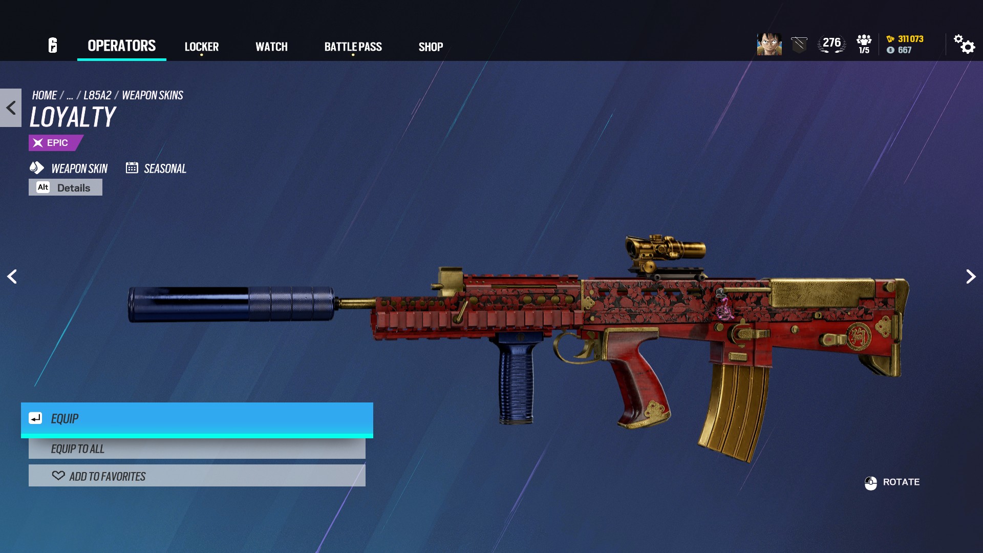 STACKED LEVEL 276 - CHAMPION CHARM+CARD- 21xELITES- 66xESPORTS,PRO ...