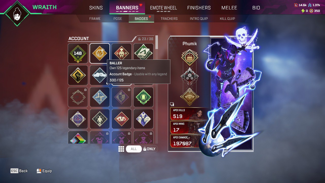 648 lvl+300 legendary|5 Heirloom:Wraith+Octane+Pathfinder+Bh+Bangalore ...