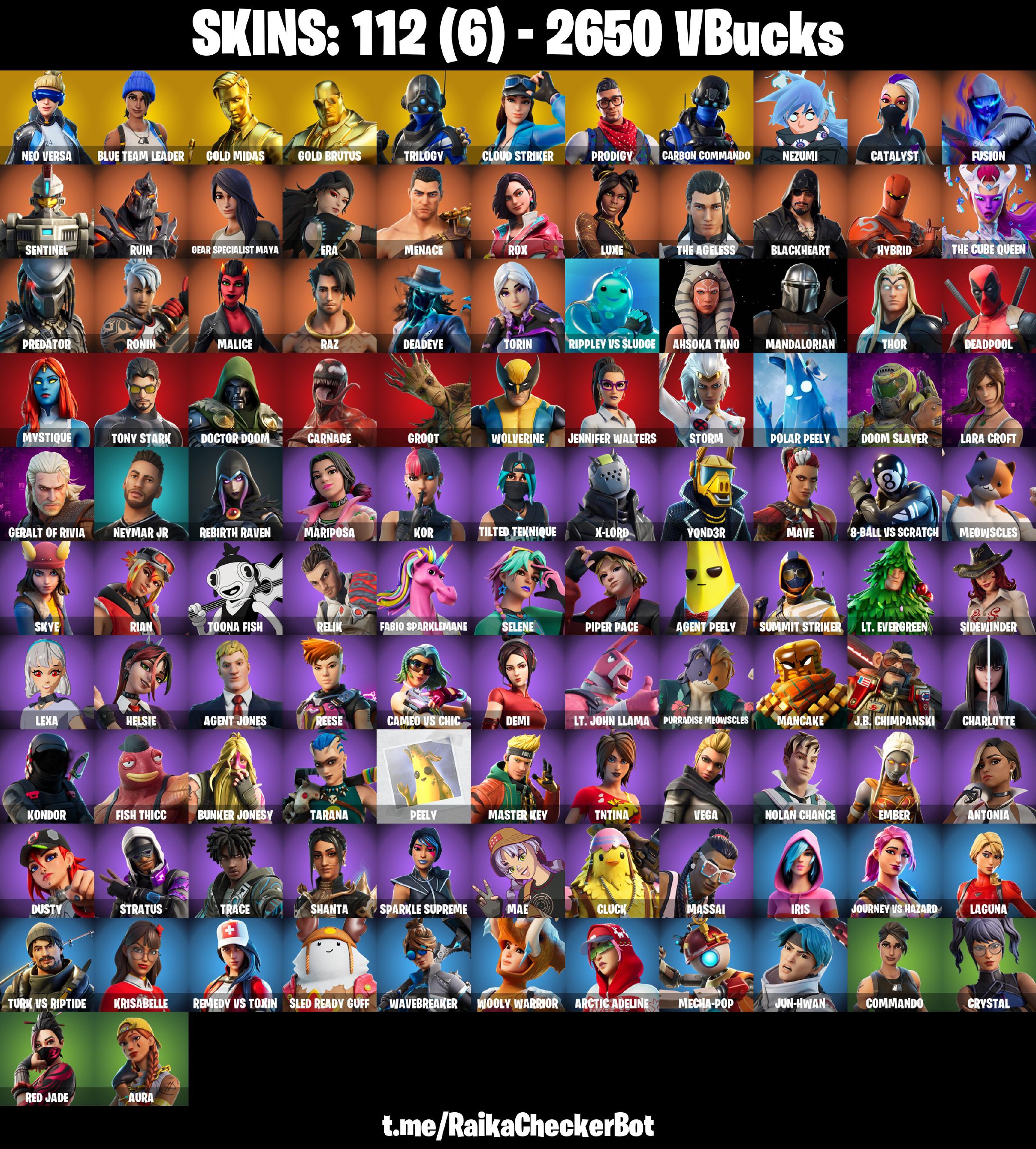 [PC/PSN/XBOX] PARENTAL CONTROL | 112 skins | Blue Team Leader | Gold ...