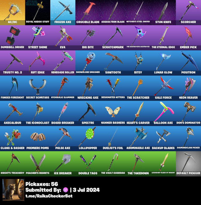 [PC|PSN|XBOX|NINTENDO] 51 skins, BLACK KNIGHT + THE REAPER, FRESH, MAKO ...