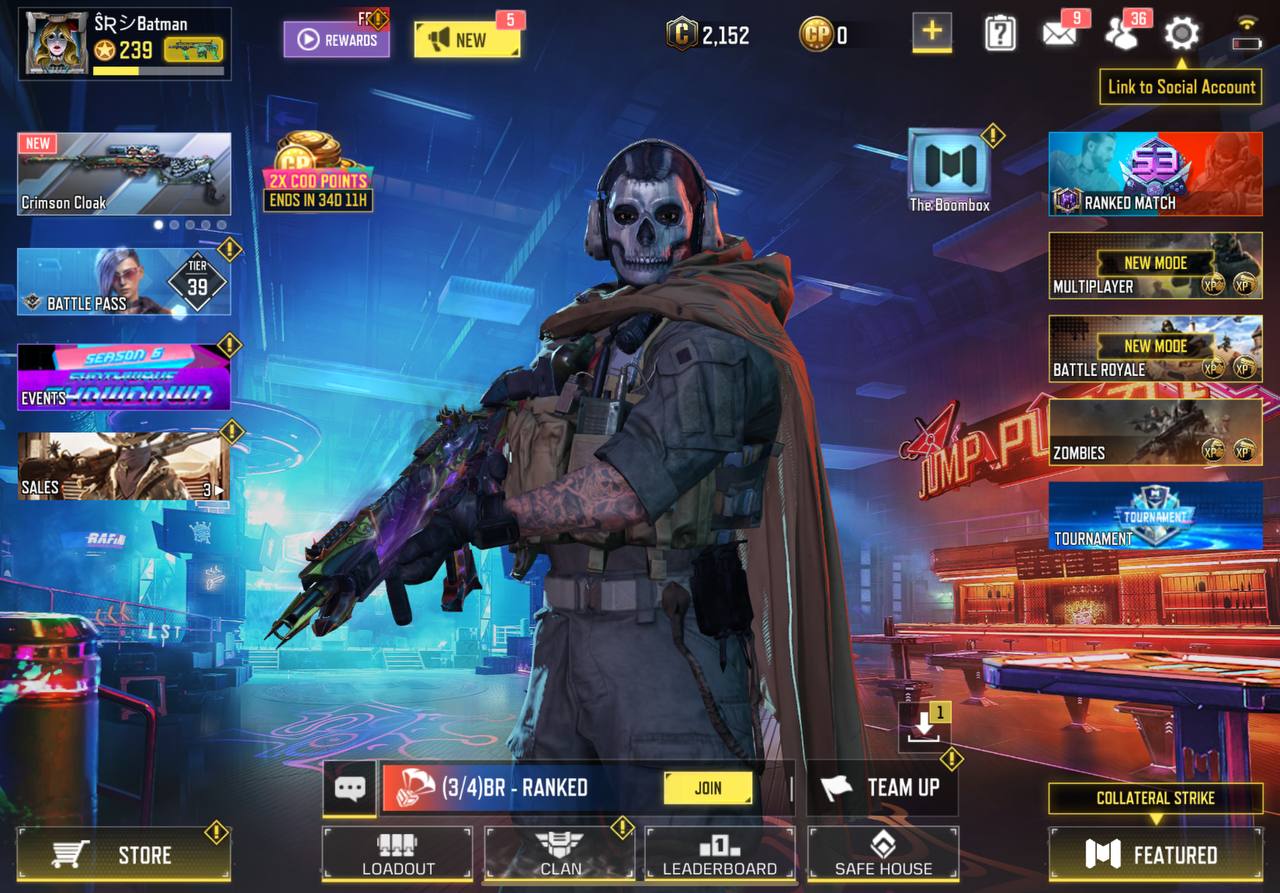 OMG ! LVL 239 ! 2 LEGENDARY GUN ! 82 EPIC GUN ! 42 EPIC SKIN ...