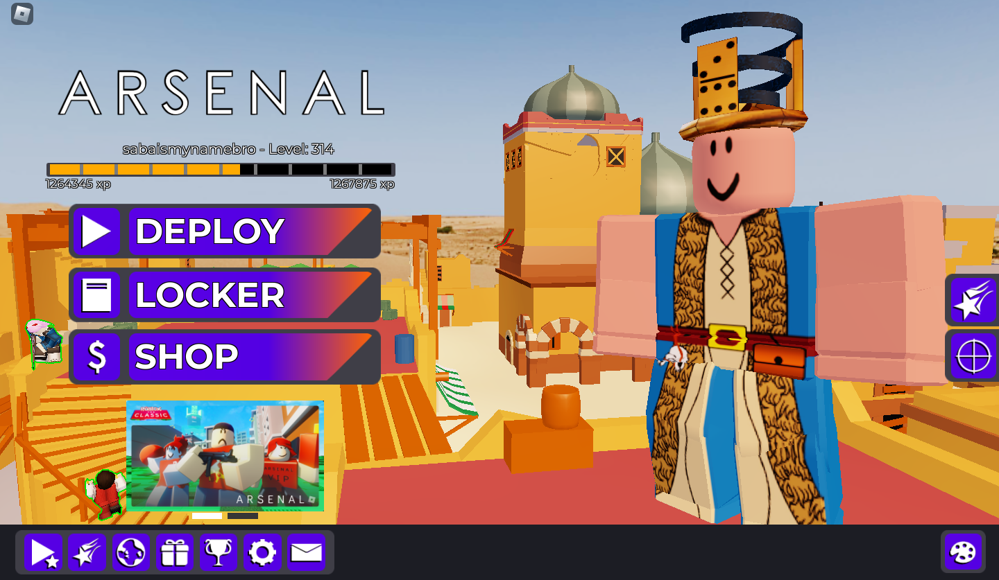 roblox arsenal stacked account - iGV