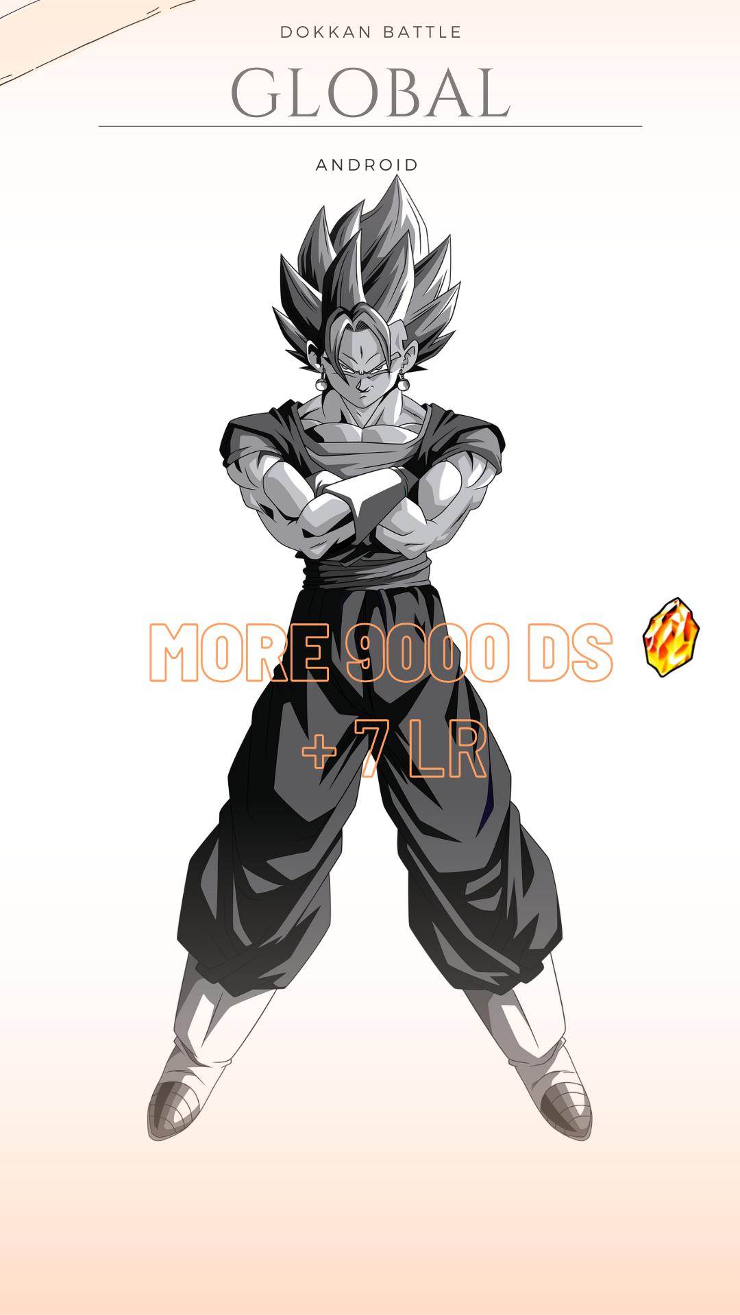 DOKKAN BATTLE GLOBAL +9000 STONES | ANDROID - iGV