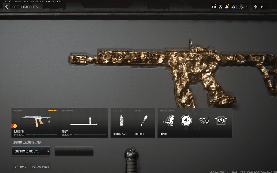 STEAM 】【 LEVEL 55 】 WARZONE 3 | 2 Meta Guns Max (PRESTIGE CAMO) SUPERI ...