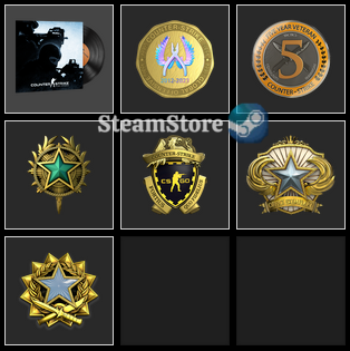 2017,2018,2020 Service Medal+Last Online 1 Year Ago+ Loyalty Badge ...