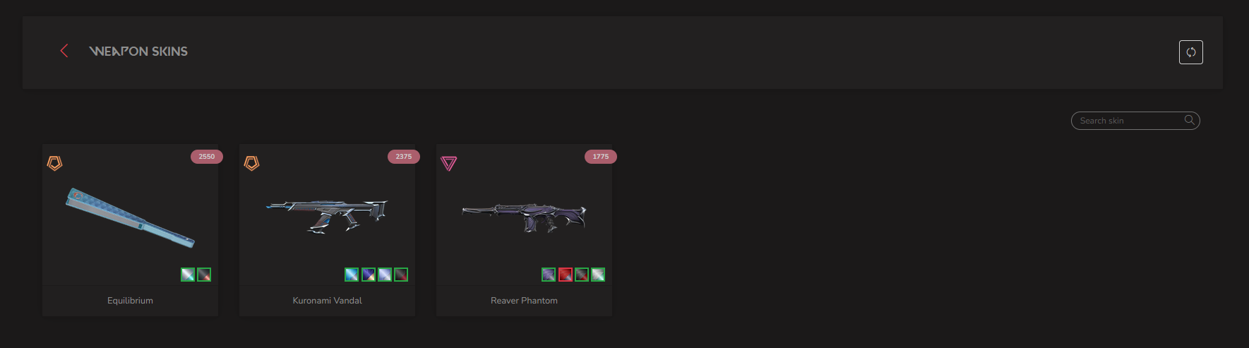 [EU-ROU] Equilibrium Knife // Kuronami Vandal // Reaver Phantom // Full ...