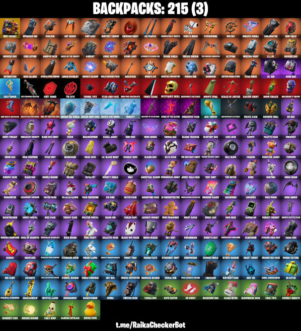 (PC) 490 VB) 213 SKINS: MERRY MINT AXE / OG STW / ROGUE AGENT / TAKE ...