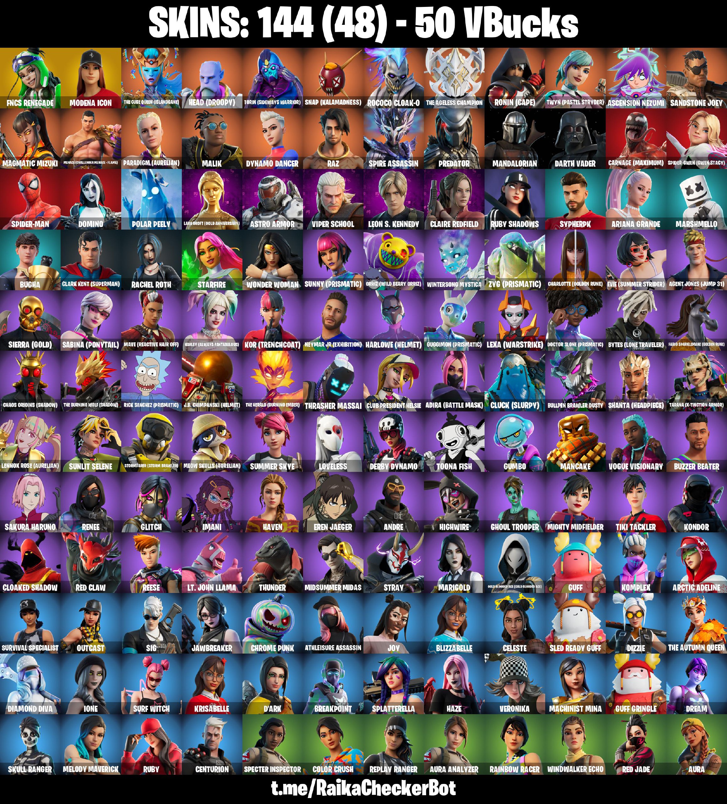 240 Emotes / PSN/Xbox/PC/Nintendo / Starfire /Stuck /Leon S. Kennedy ...